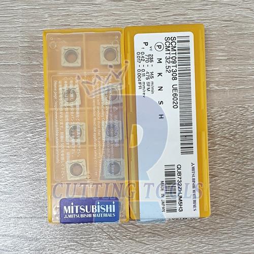Jual Insert SCMT 09T308 UE6020 Mitsubishi Original Insert Bubut Mesin ...