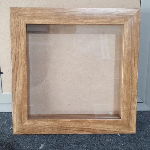 Jual Frame Bingkai 3D 20x20x3cm motif kayu - Kab. Bekasi - Mahar hawi ...