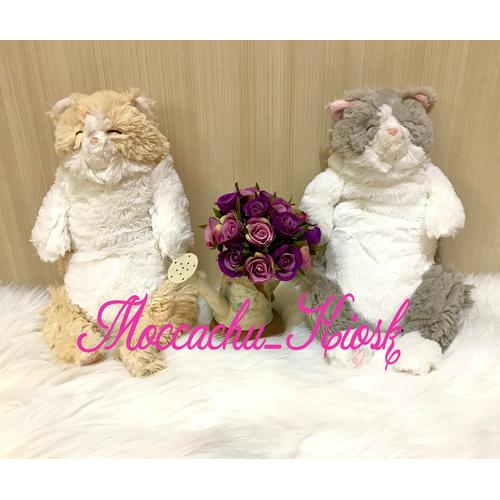 Jual Boneka kucing tidur sunlemon/Sunlemon Plush Doll Knee Cat Sleeping ...