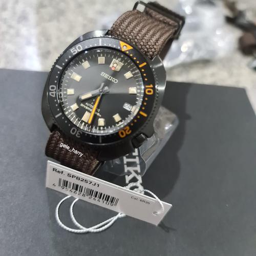 Jual Seiko Prospex Turtle SPB257J1 / SPB257 Black Series Limited ...