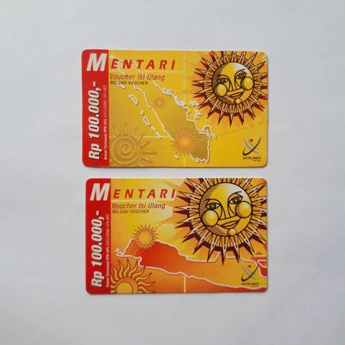 Jual Koleksi Kartu Telepon Mentari bekas Nusantara 2 pcs - Kota ...