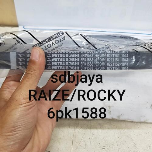 Jual panbelt pan belt fan belt v-belt fanbelt RAIZE ROCKY 6pk1588 ...