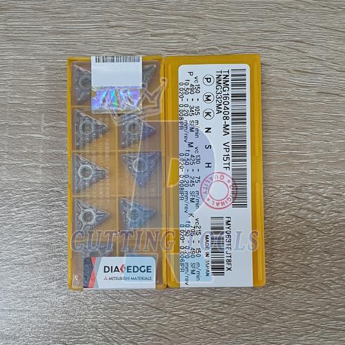 Jual INSERT TNMG 160408 MA VP15TF Mitsubishi Original Insert Bubut ...