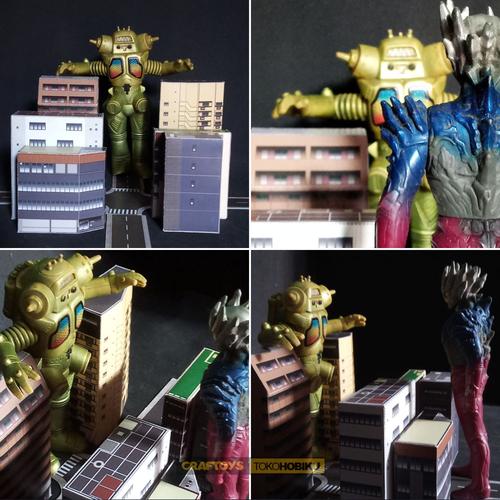 Jual DIORAMA SET KOTA - MINIATUR GEDUNG UNTUK FIGUR GUNDAM/SHF/ULTRA ...