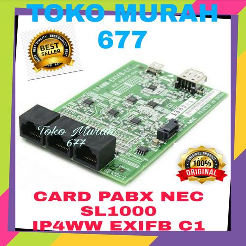 Jual MODULE PABX NEC IP4WW-EXIFB-C1 Card PABX NEC SL-1000 - Jakarta ...