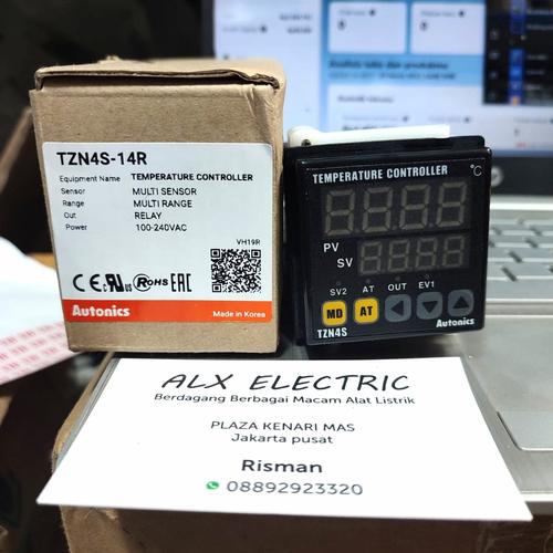 Jual Temperatur Controller TZN4S-14R 100-240VAC AUTONICS ORIGINAL ...