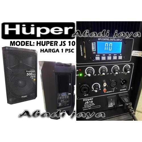 Jual speaker aktif huper js 10 huper js10 harga 1 buah garansi resmi ...
