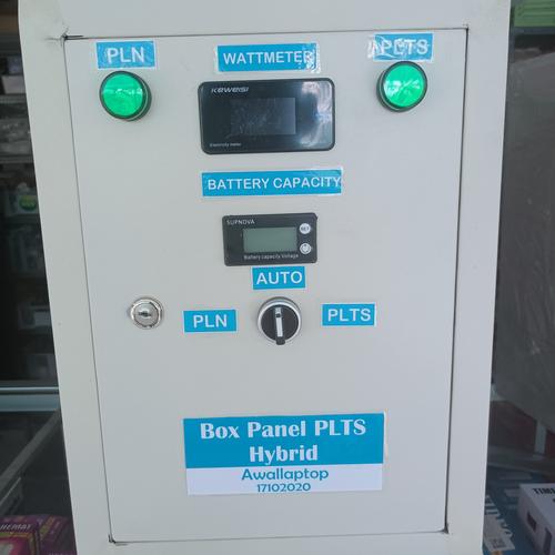 Jual paket lengkap box panel PLTS otomatis 3000W with ATS LVD panel ...