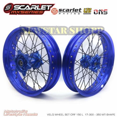 Jual wheelset WR 155 CRF 150 300 350 17 original Scarlet racing ...