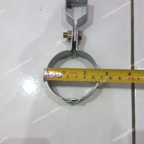 Jual Klem Pipa 2 inch / Klem Gantung Pipa pvc Hanger Clamp 2" TEBAL ...