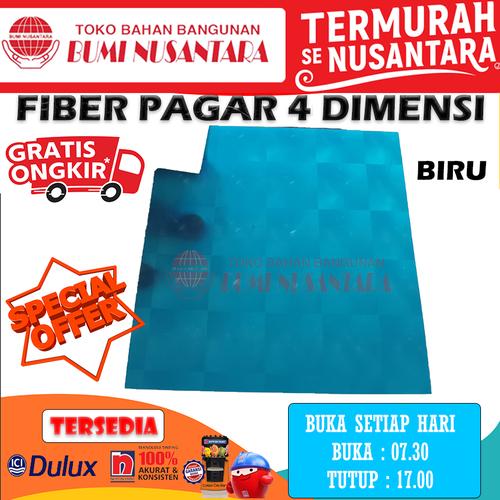 Jual FIBER PAGAR 4 DIMENSI PIBER PAGAR VIBER PAGAR PENUTUP PAGAR ...