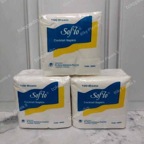 Jual tissue cocktail napkin softo 100 sheets - Jakarta Selatan - Riky ...