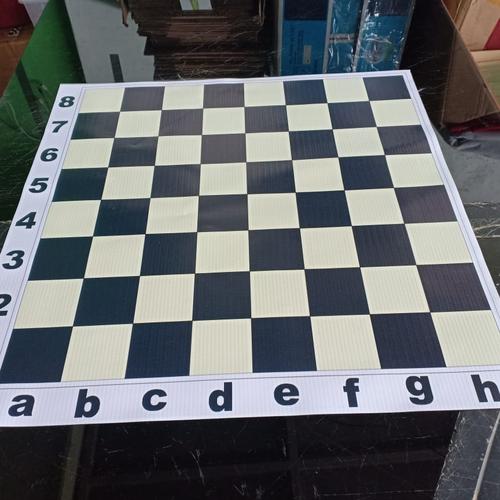 Jual Papan catur gulung bahan Banner murah meriah - Coklat krem - Kab ...