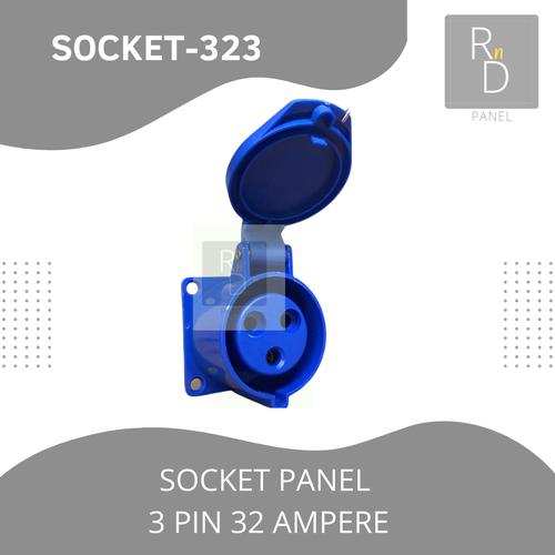 Jual SOCKET-323 / SOCKET PANEL 323 / 3 PIN 32A - Jakarta Barat - RnD ...