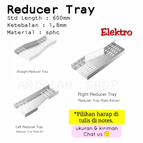 Jual Reducer Tray 100 x 200/ reducer kabel tray 100 x200 - elektro ...