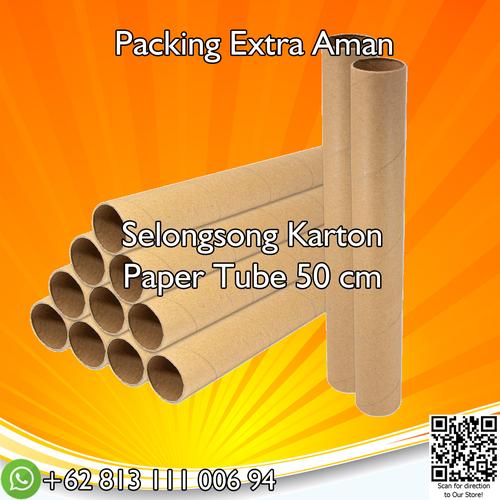 Jual Packing Roll -Tabung Kertas Kardus 50 cm Sticker/Kertas/Decal ...
