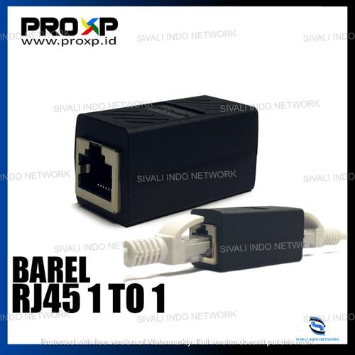 Jual PROXP BAREL RJ45 CONNECTOR 1 TO 1 - Jakarta Barat - Sivali Indo ...
