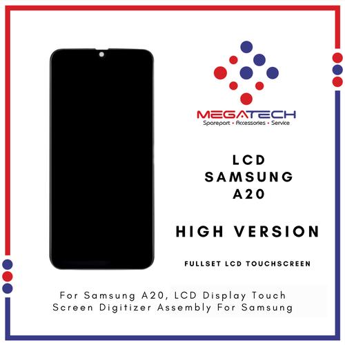 Jual LCD Samsung A20 / A205 Fullset Touchscreen - Hitam, HX - Jakarta ...