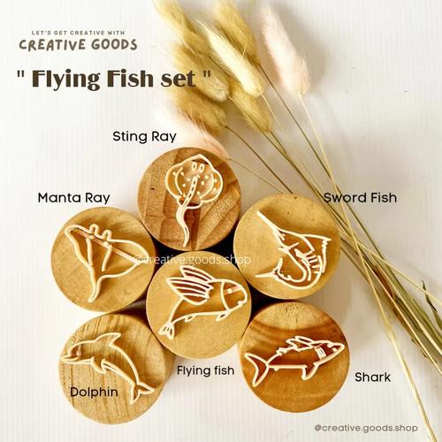 Jual CG playdough stamp Sea Animals SATUAN / stempel binatang laut Part ...