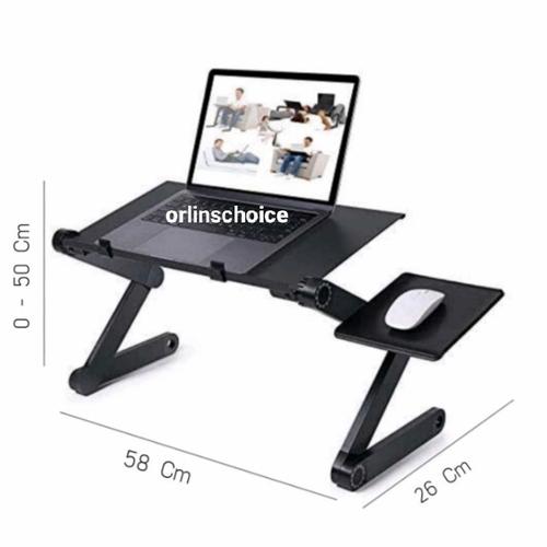 Jual Meja Laptop Lipat Portable Stand Desk Besi Meja Laptop Modern ...