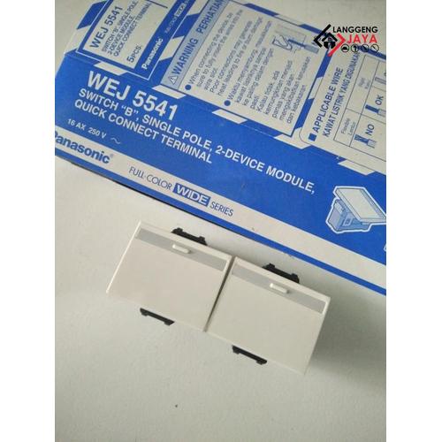 Jual Mata Saklar Engkel Besar Panasonic Wej5541 Wide Series - Kota ...