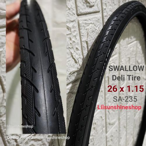Jual Ban Luar Sepeda 26 x 1.15 Swallow Deli Tire SA-235 Roadbike MTB Custom - Kab. Jember ...