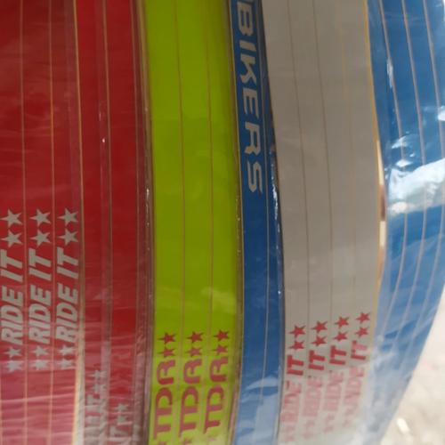 Jual sticker list motor sticker velg motor panjang 1.5 meter - Merah ...