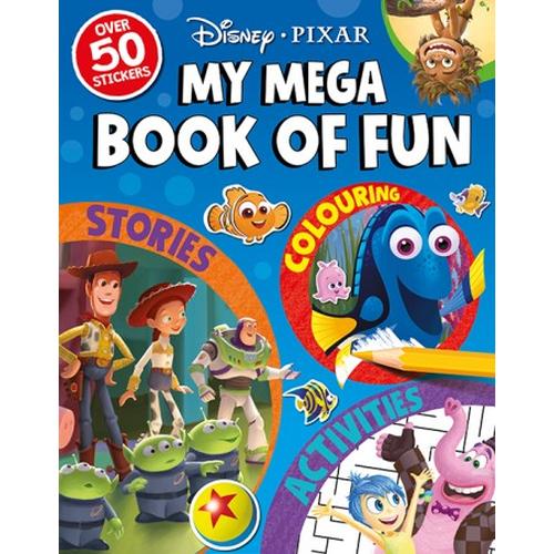 Jual My Mega Book Of Fun Disney: Disney Pixar Mixed: My Mega Book Of ...