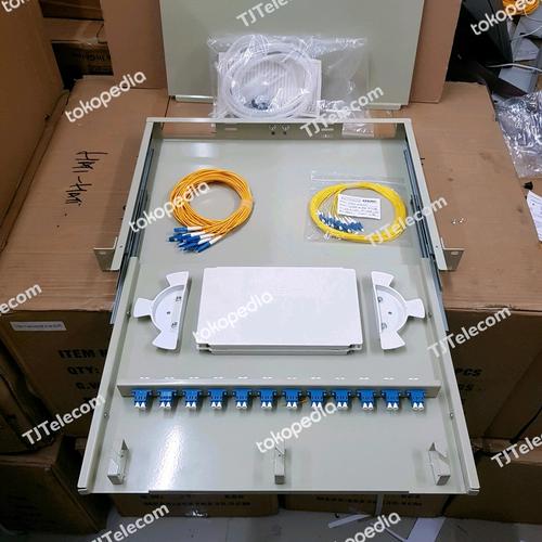 Jual otb rack 12 core LC singlemode / otb 12 core LC model PAZ ...