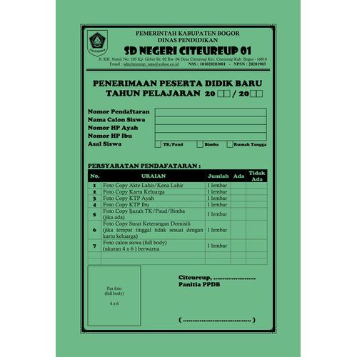 Jual Map Notaris, Map Pendaftaran, Map File Kertas - Merah Muda - Kota ...