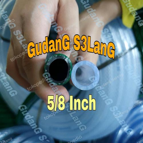 Jual Selang Air uk 5/8"/Selang PVC Benang/Selang Plastik/Selang Taman ...
