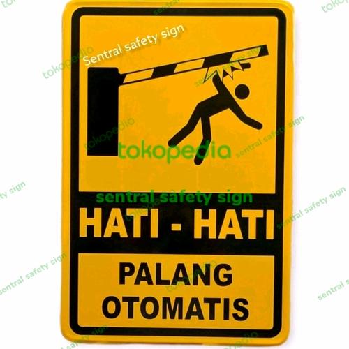 Jual Rambu Palang Otomatis 60cm x 40cm - Jakarta Barat - sentral safety ...