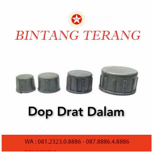 Jual Dop Drat Dalam 3/4" / Tutup Pipa Cap Drat Dalam 3/4" inch - Kota ...