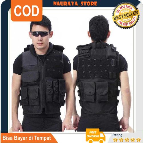 Jual Rompi Militer Rompi Tactical Motor Pria Jaket Peralatan Bodyvest ...