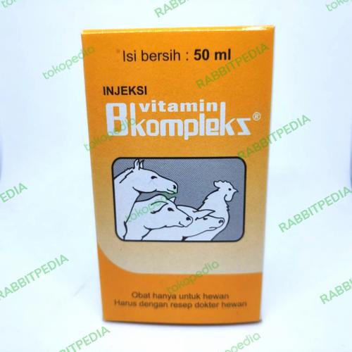 Jual Injeksi Vitamin B Kompleks 50 ml - Kab. Bogor - RABBITPEDIA ...