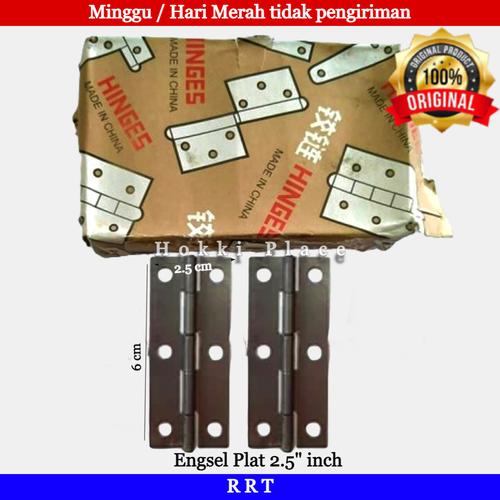 Jual ENGSEL TIPIS BESI RRT 2 INCH ENGSEL LACI LEMARI. - 2.5" inch ...