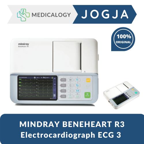 Jual EKG 3 LEAD MINDRAY BENEHEART R3 Electrocardiograph ECG 3 Channel ...