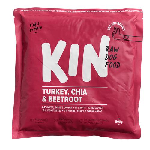 Jual KIN Dog Food - Turkey Chia & Beetroot 500g - Jakarta Barat - KIN ...