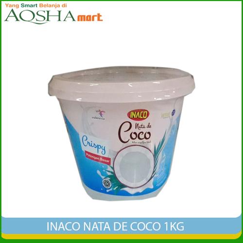 Jual INACO NATA DE COCO JELLY MINUMAN INKELAPA SIRUP COCONUT EMBER 1KG ...