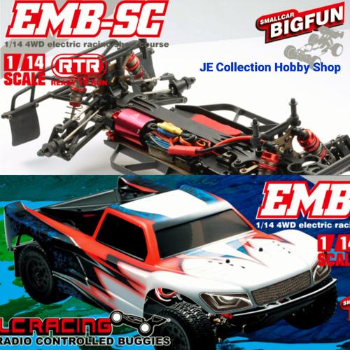 Jual LC Racing EMB SC 1/14 scale RC 4WD Brushless RTR w/ Lipo not Hobao ...