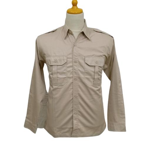 Jual Kemeja Seragam Kerja PDH PDL Lengan Panjang Cream ENZINO SPORT - S ...