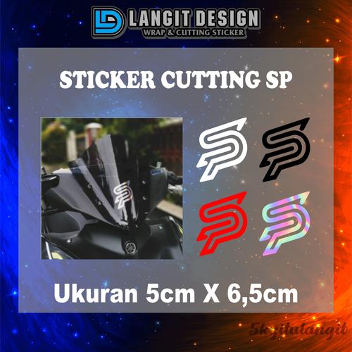 Jual Stiker SP / stiker cutting logo SP / Stiker Motor - Putih - Kota ...