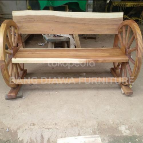 Jual Kursi Bangku Bale Bale Roda Dokar Kayu Utuh Meh Trembesi Suar ...