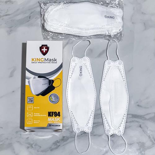 Jual [ KINGMASK ] MASKER KF94 5PLY PREMIUM KOREA ISI 20PCS KEMENKES ...