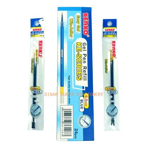 Jual KENKO GEL PEN REFILL 0.5MM Easy Gel & KE series - BIRU (ISI GEL ...