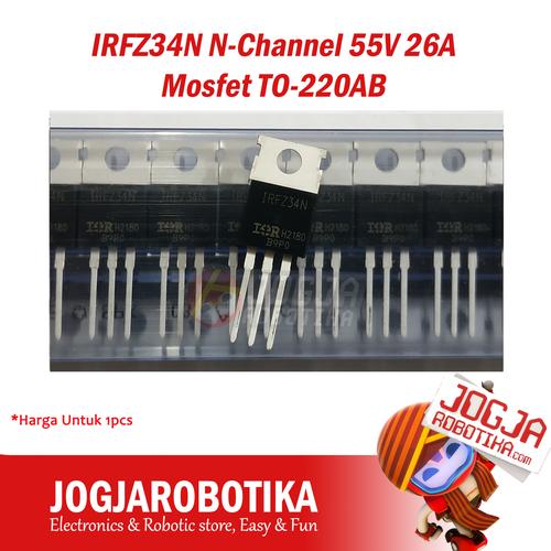 Jual IRFZ34N IRFZ34 IRFZ34 N-Channel 55V 26A Mosfet To-220AB - Kab ...
