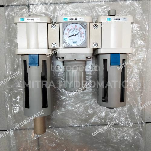 Jual KCC KAU401-04DG (½") FILTER + REGULATOR + LUBRICATOR PNEUMATIC ...
