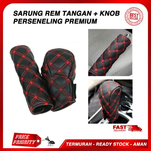 Jual Sarung Cover REM TANGAN GIGI Knob Perseneling DIAMOND FULL Benang ...