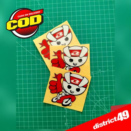 Jual Cutting sticker Racing Boy maskot Stiker Racing Boy Stiker Motor ...