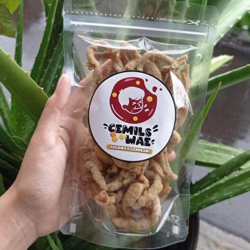Jual KERIPIK USUS KRISPY 110 GRAM RENYAH BERGIZI, USUS GORENG GARING ...
